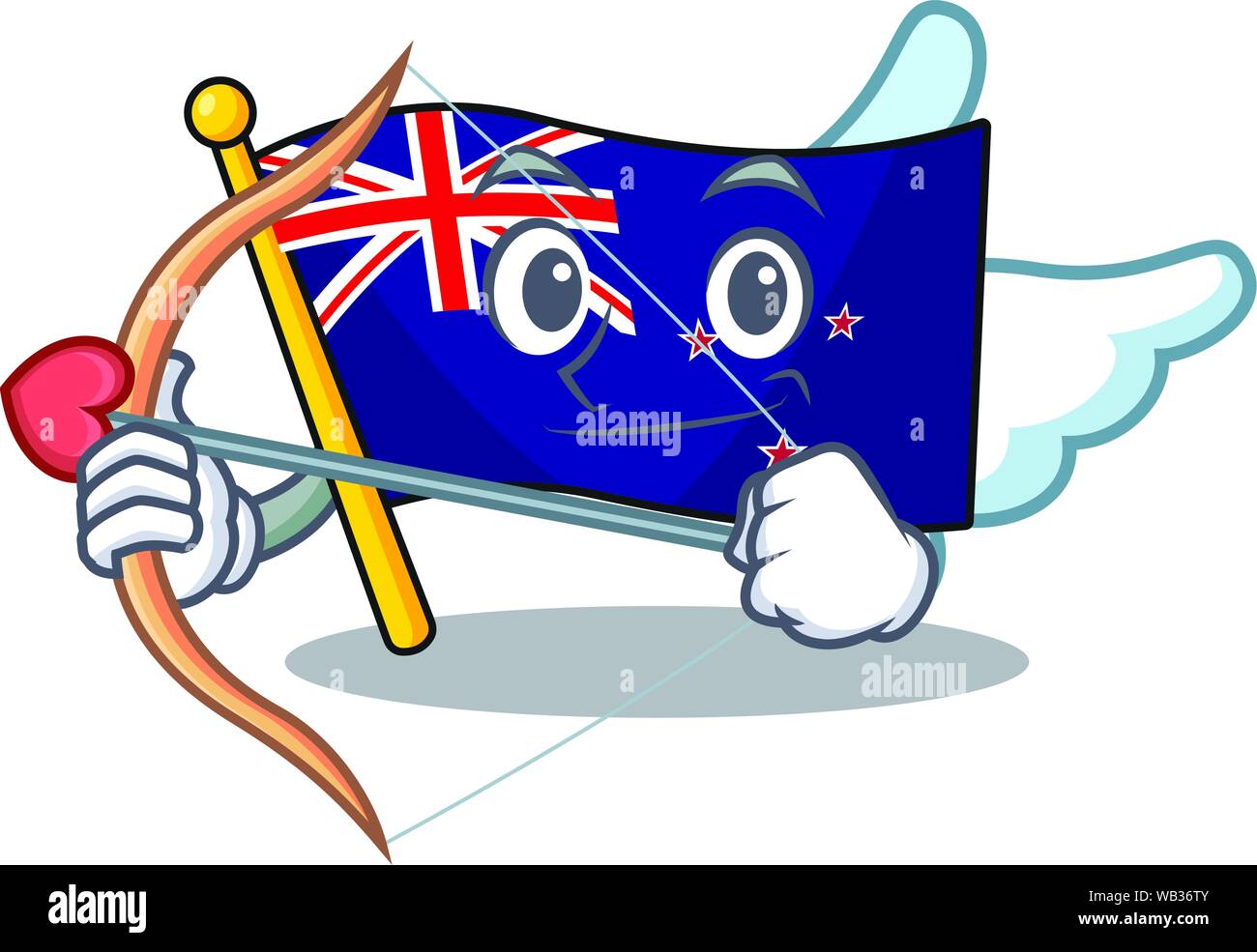 Editable vector new zealand country flag hi-res stock photography and ...