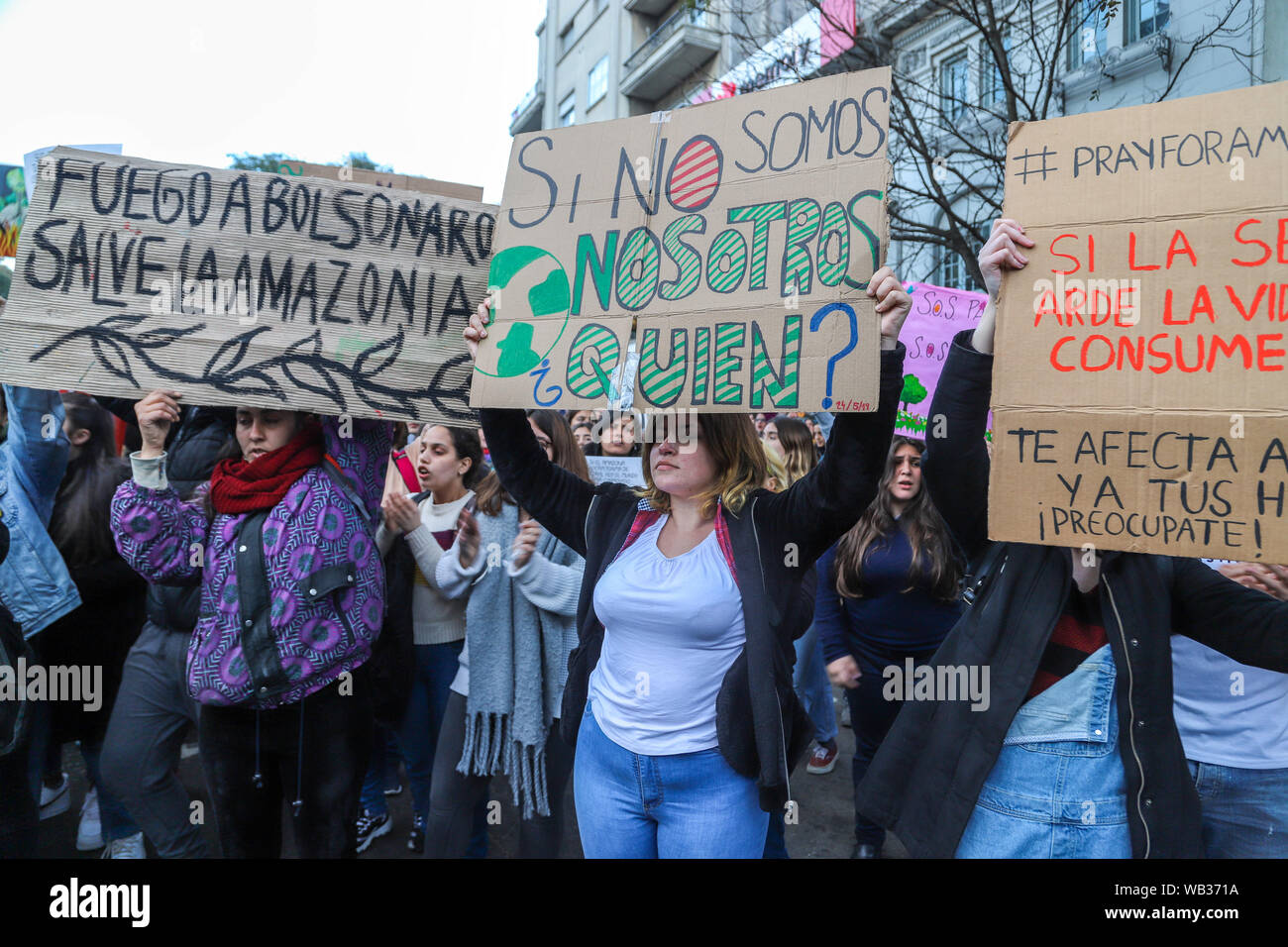 Amazon forest fire climate change hi-res stock photography and images ...