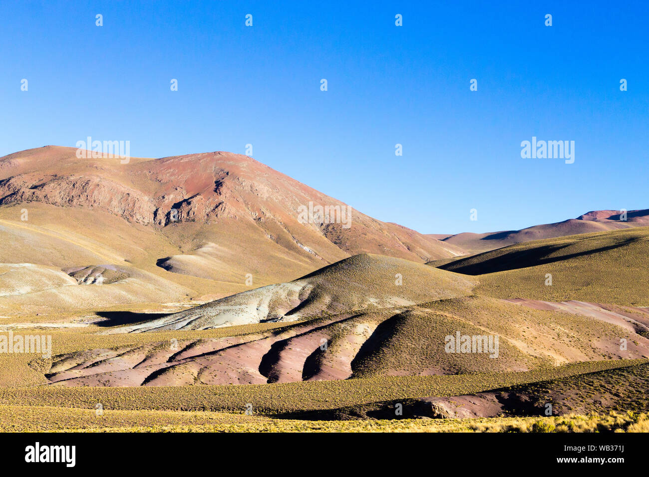 Bolivian mountains landscape,Bolivia.Andean plateau view Stock Photo ...