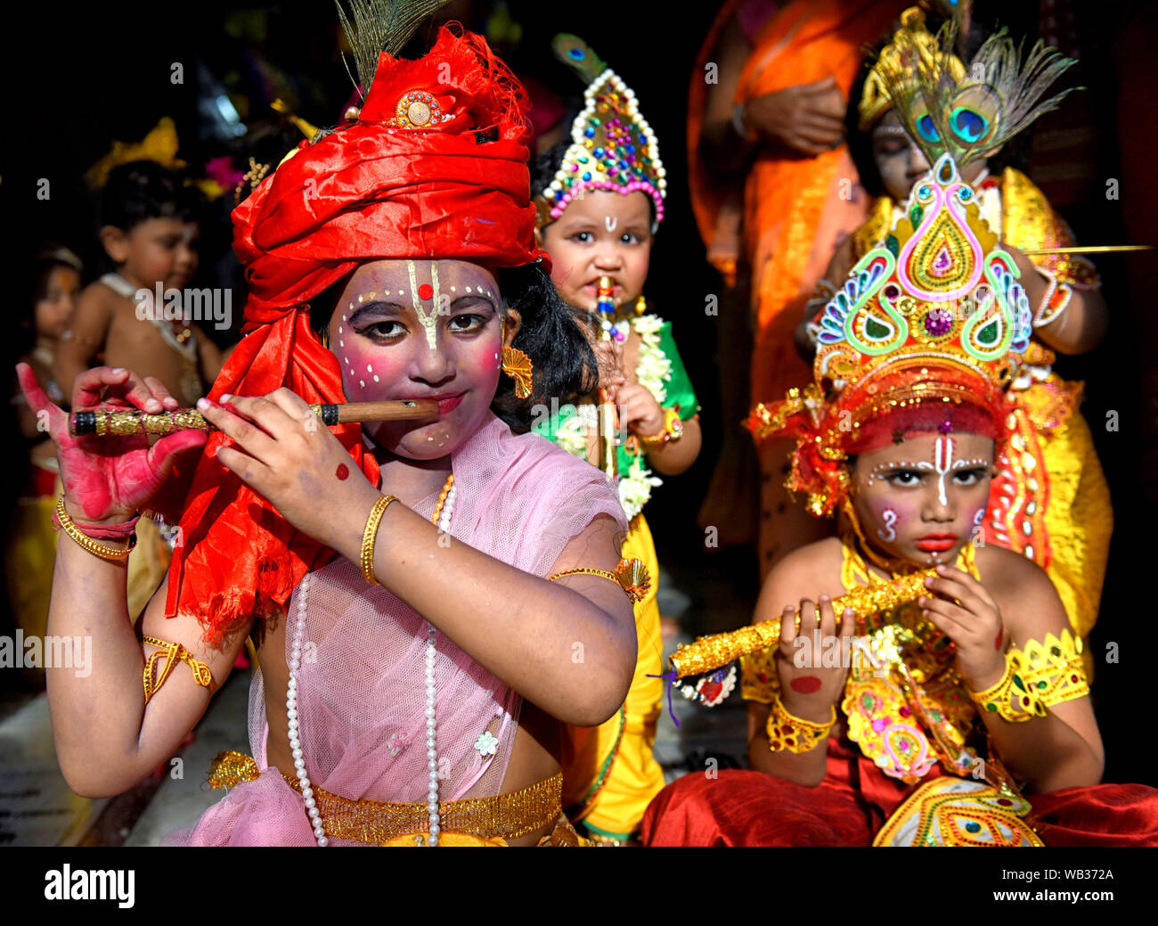 Birth of krishna hi-res stock photography and images - Alamy