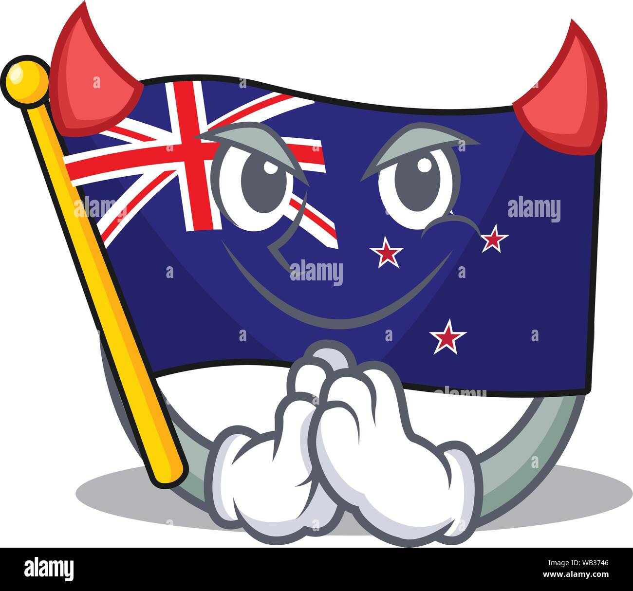 New zealand skipper Stock Vector Images - Alamy