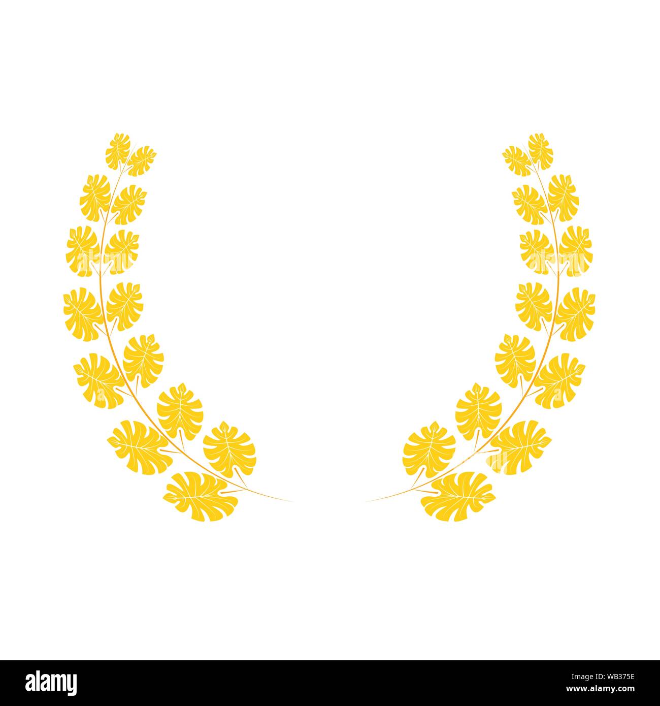 Crown of bay leaf Stock Vector Image & Art - Alamy