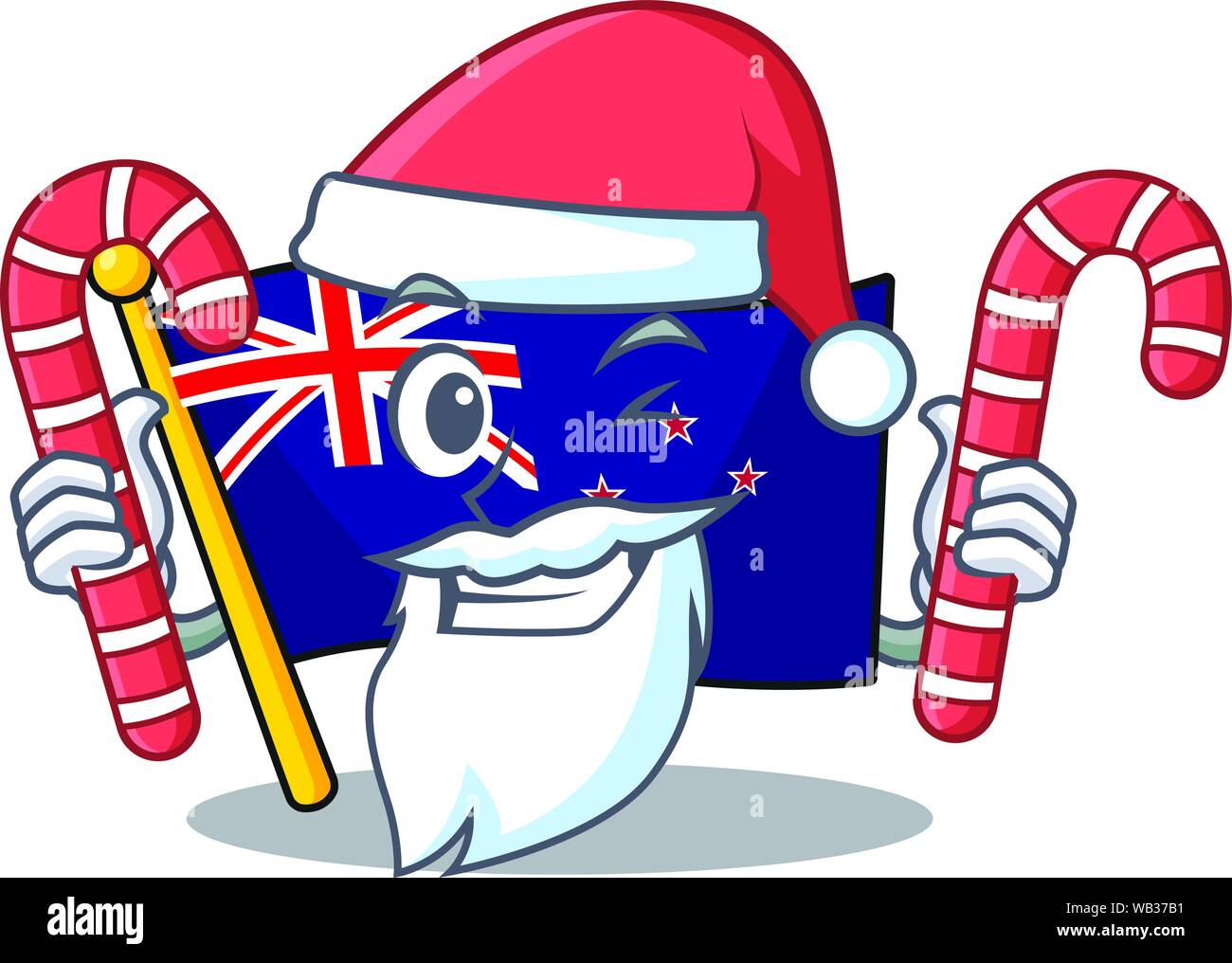 New zealand christmas Stock Vector Images - Alamy