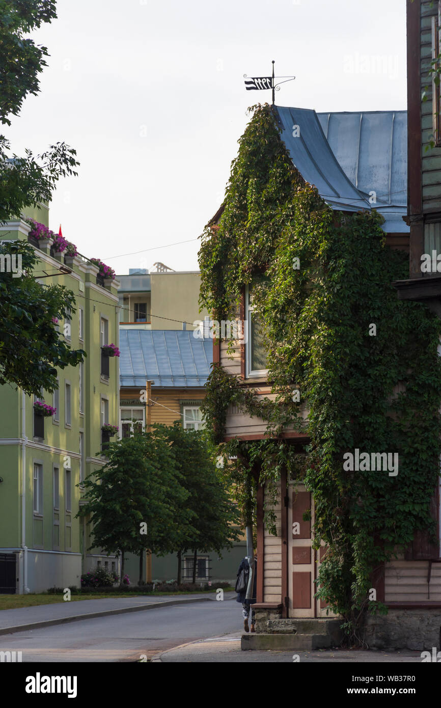 Vilmsi street in Raua Tallinn Estonia Stock Photo - Alamy