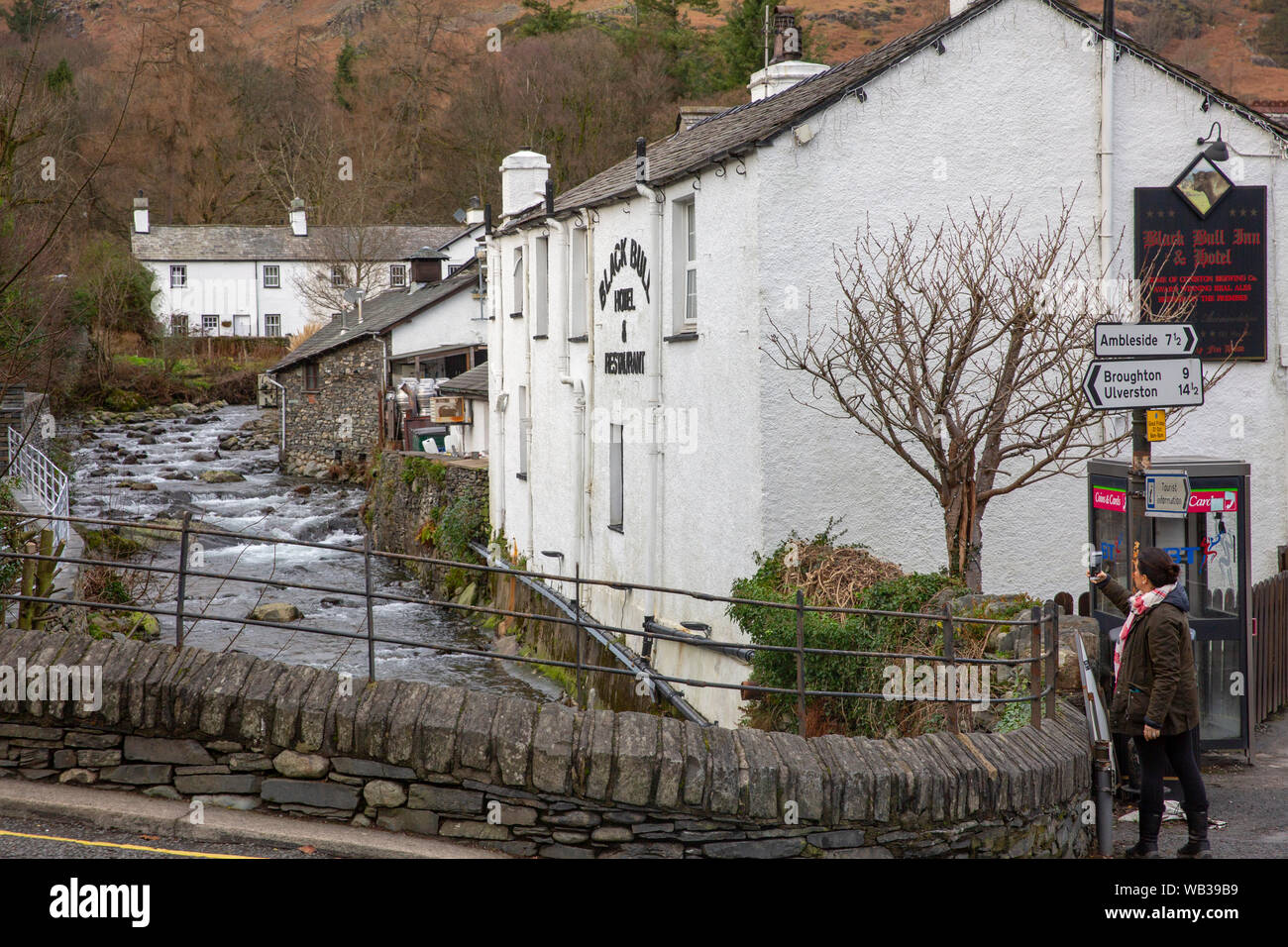 Coniston village in lake district hi-res stock photography and images ...