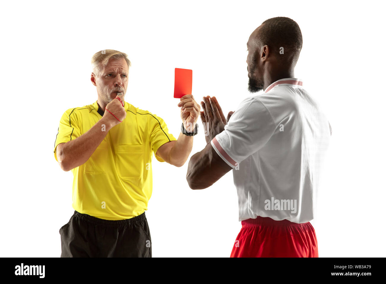 Angry american football player hi-res stock photography and images - Alamy