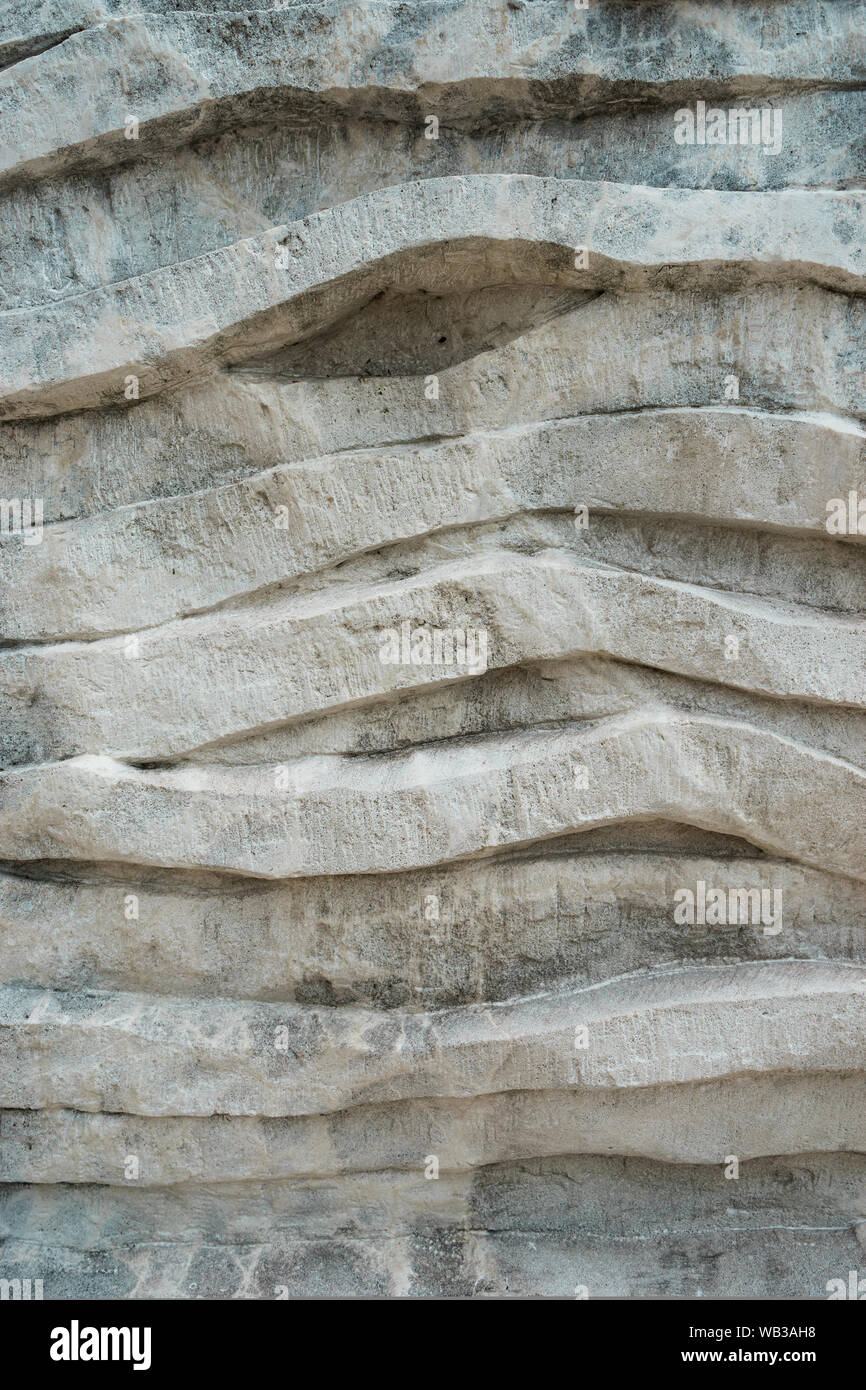 Close up beautiful white stone layers of marble background Stock Photo ...