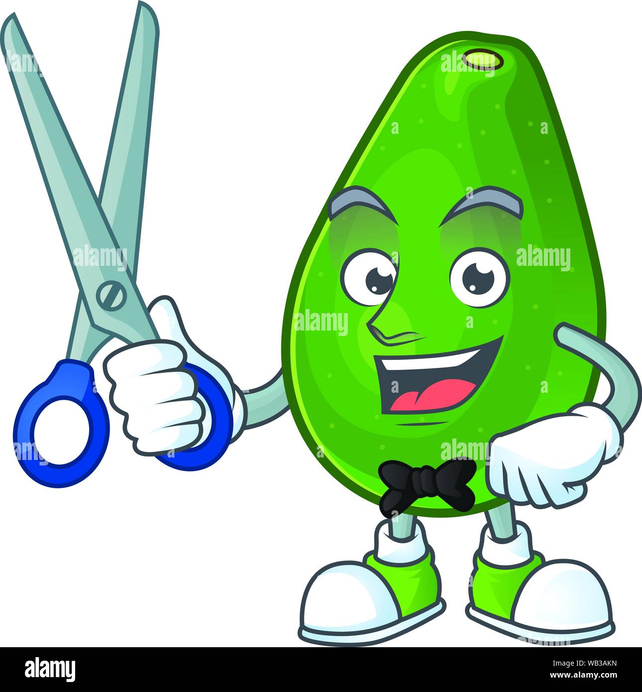 Cute kawaii cut avocado hi-res stock photography and images - Alamy