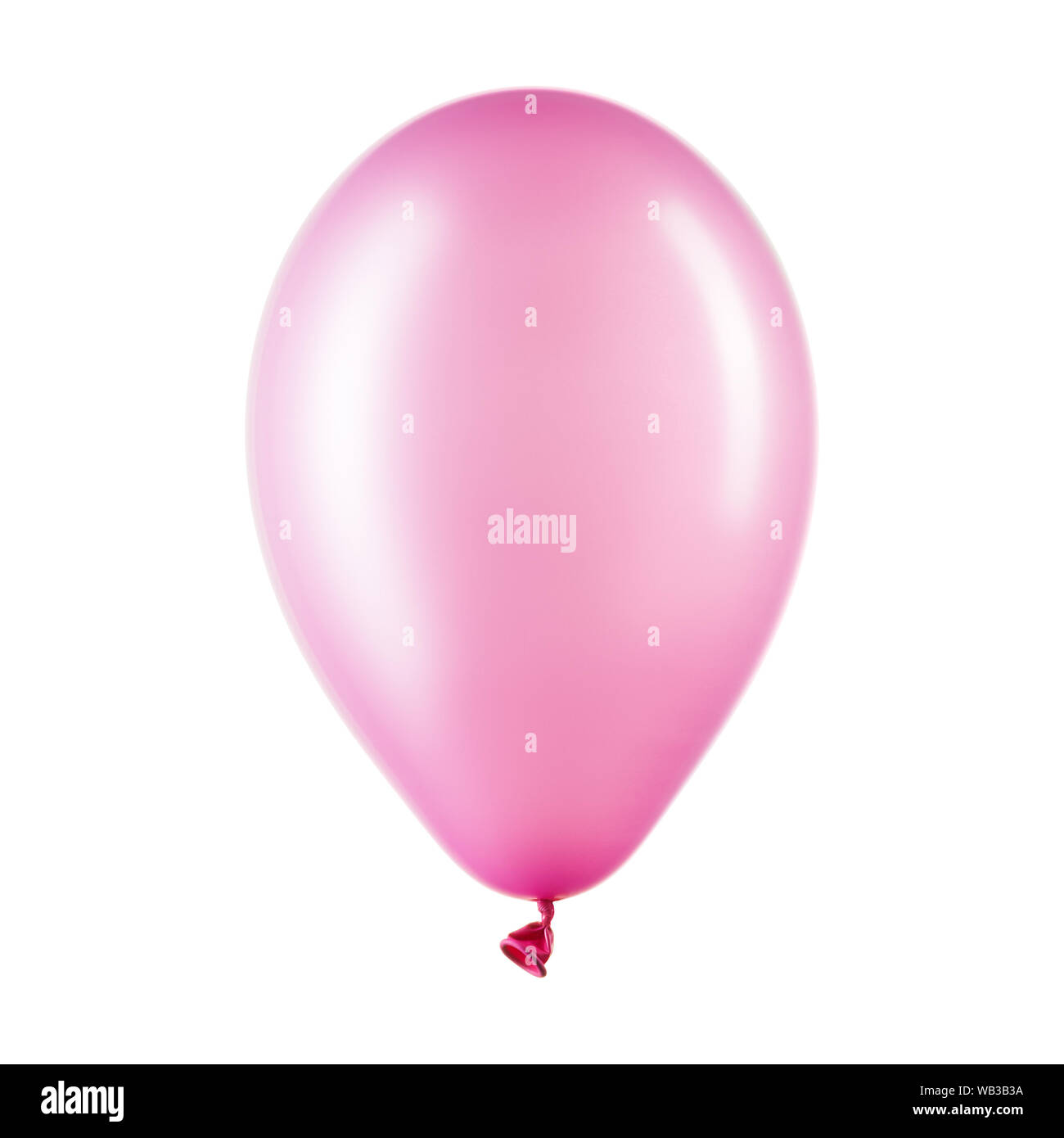 Single pink helium balloon, element of decorations Stock Photo - Alamy