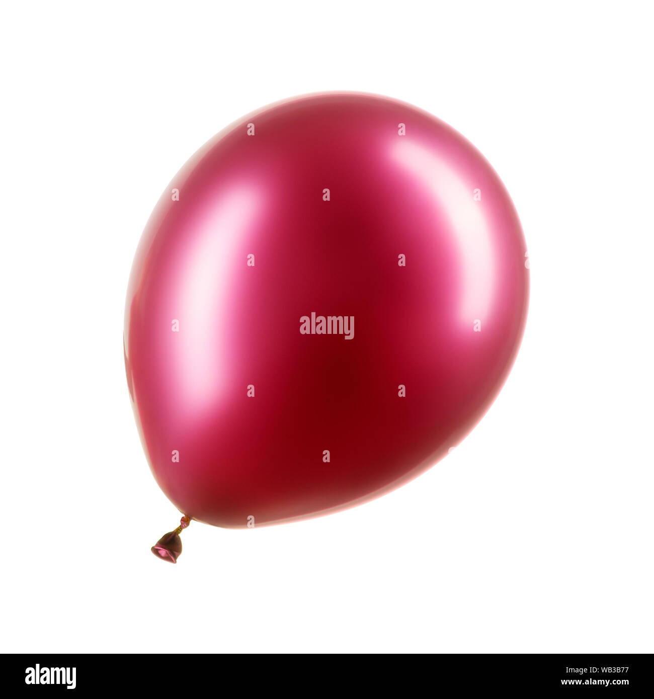Single deep pink helium balloon, element of decorations Stock Photo - Alamy