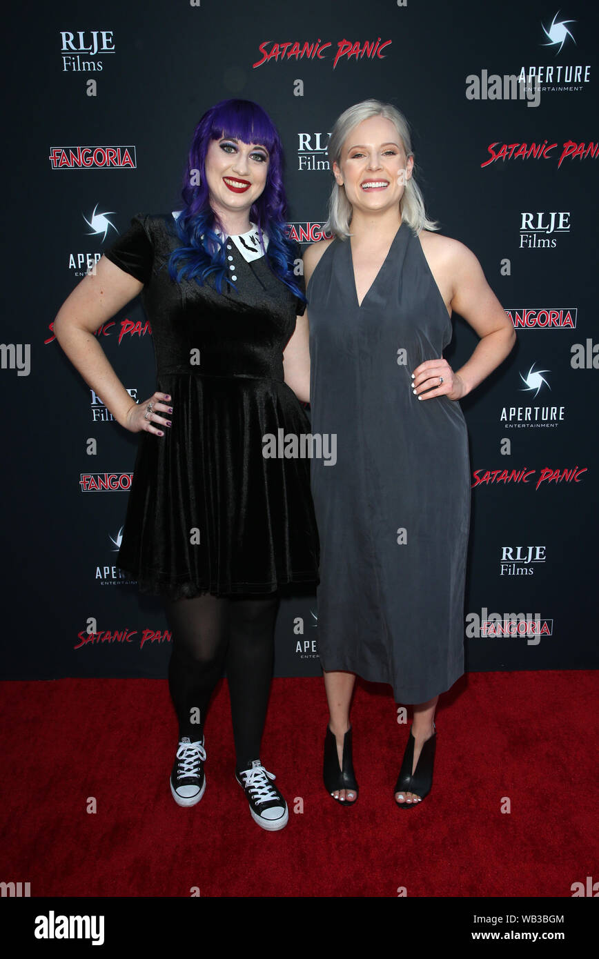 Hollywood, Ca. 23rd Aug, 2019. Chelsea Stardust, Amanda Presmyk, at ...