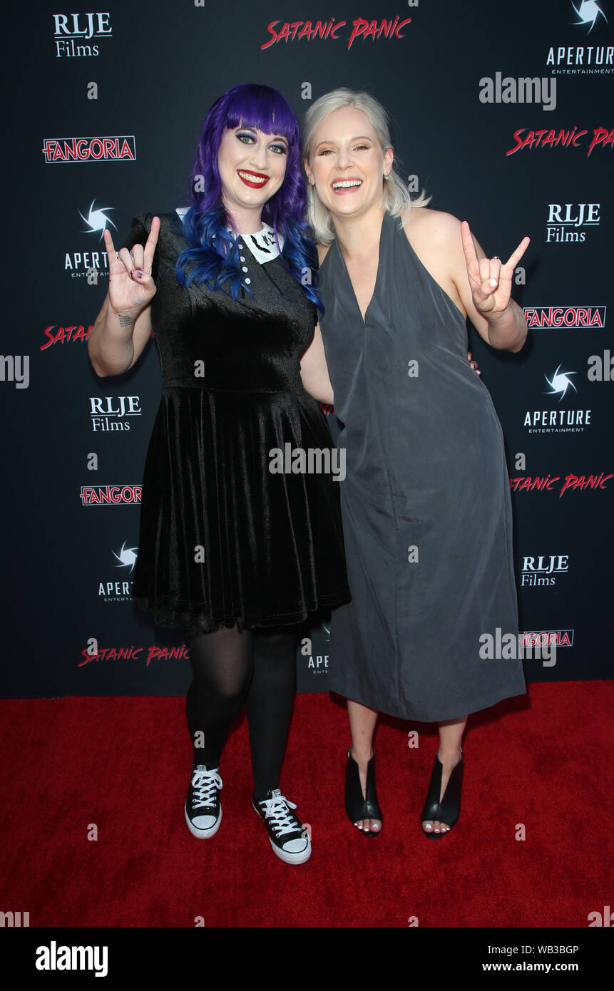 Hollywood, Ca. 23rd Aug, 2019. Chelsea Stardust, Amanda Presmyk, at ...