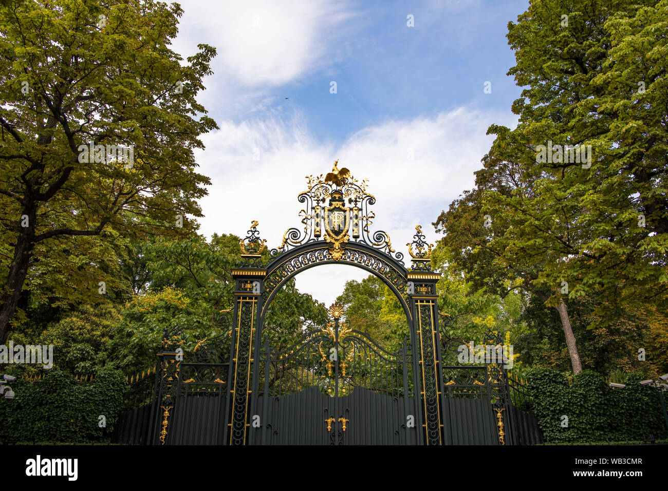 Elysee Palace, official residence of the french president, Paris Stock ...