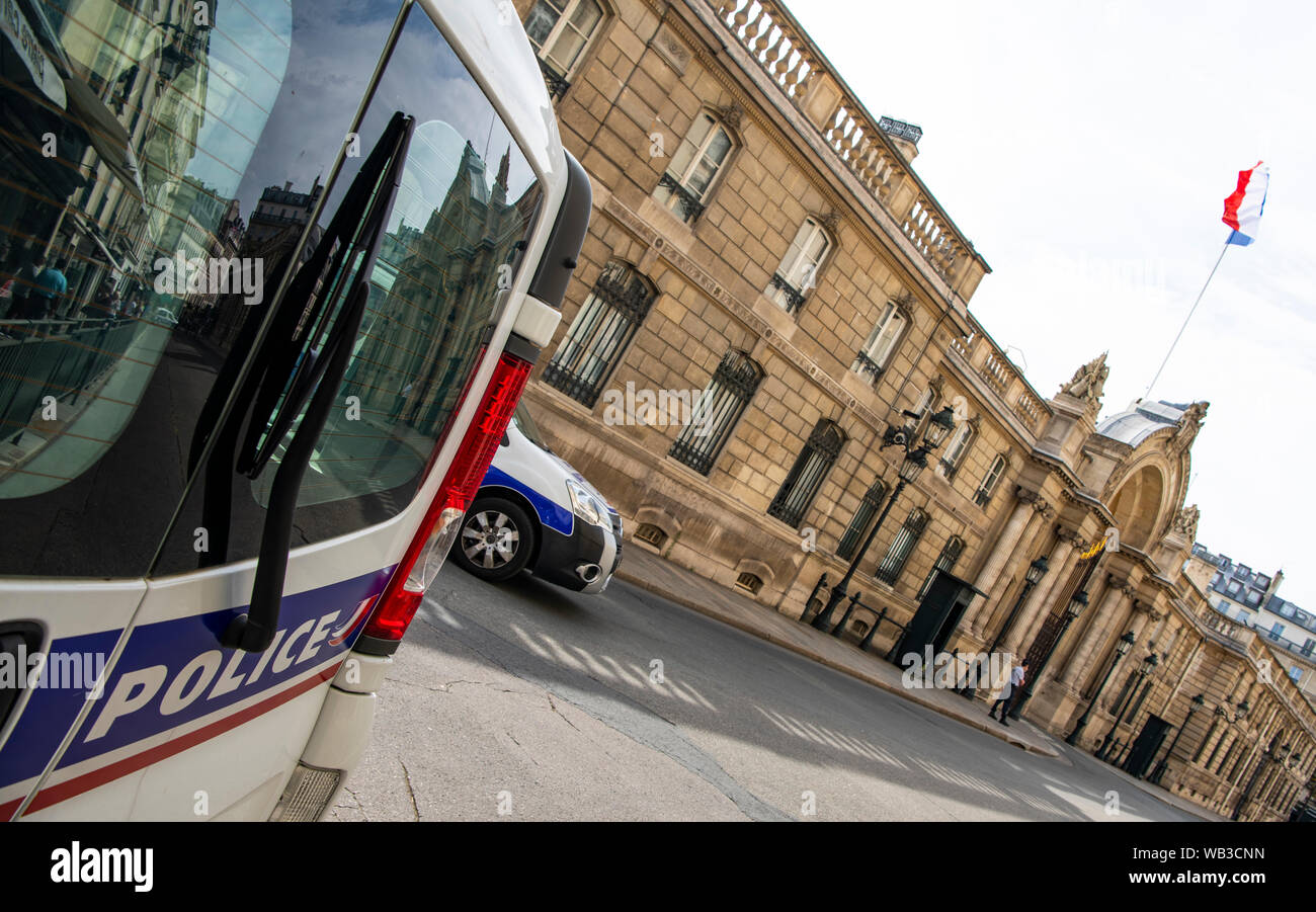 Elysee Palace, official residence of the french president, Paris Stock ...