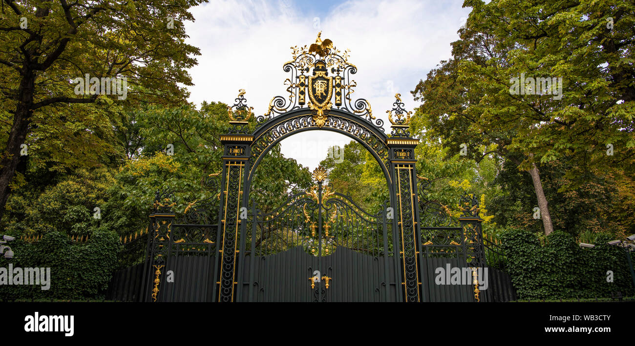 Elysee Palace, official residence of the french president, Paris Stock ...
