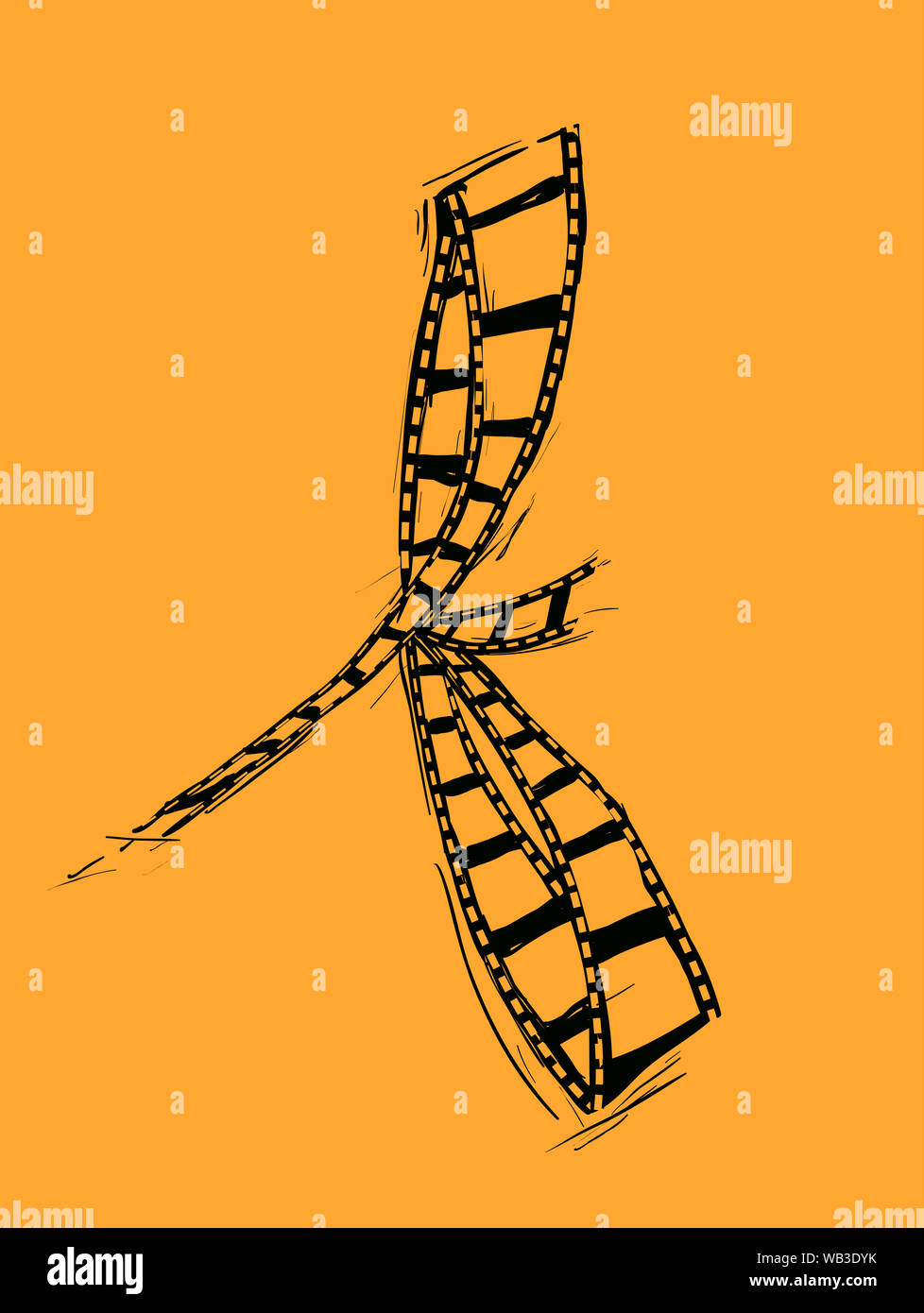 Film roll design hi-res stock photography and images - Alamy