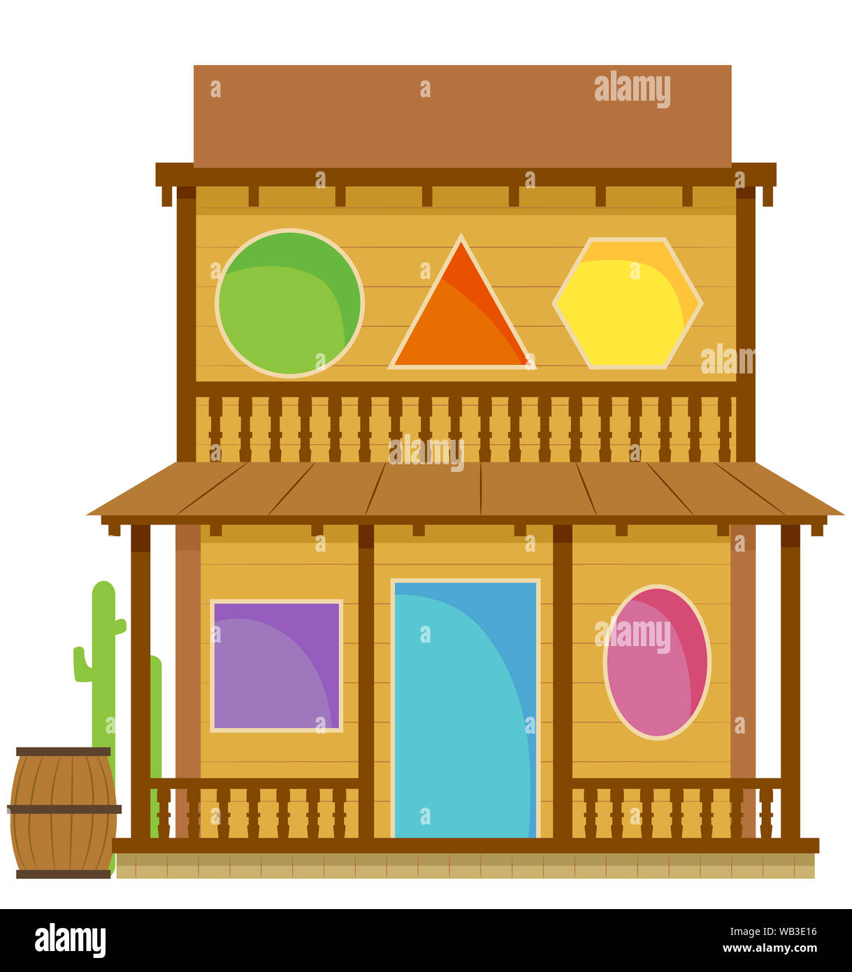 Geometric Shape House