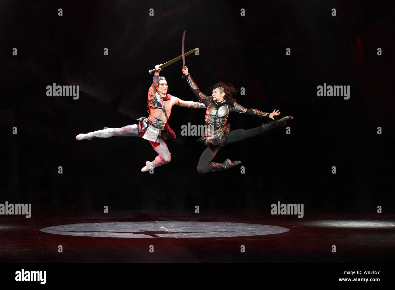 New York, USA. 23rd Aug, 2019. Dancers perform during the ballet Mulan ...