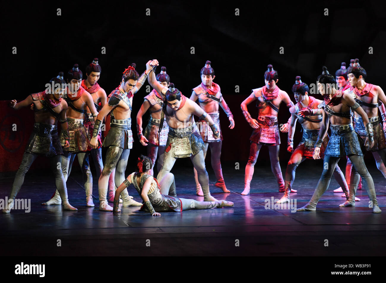 New York, USA. 23rd Aug, 2019. Dancers perform during the ballet Mulan ...
