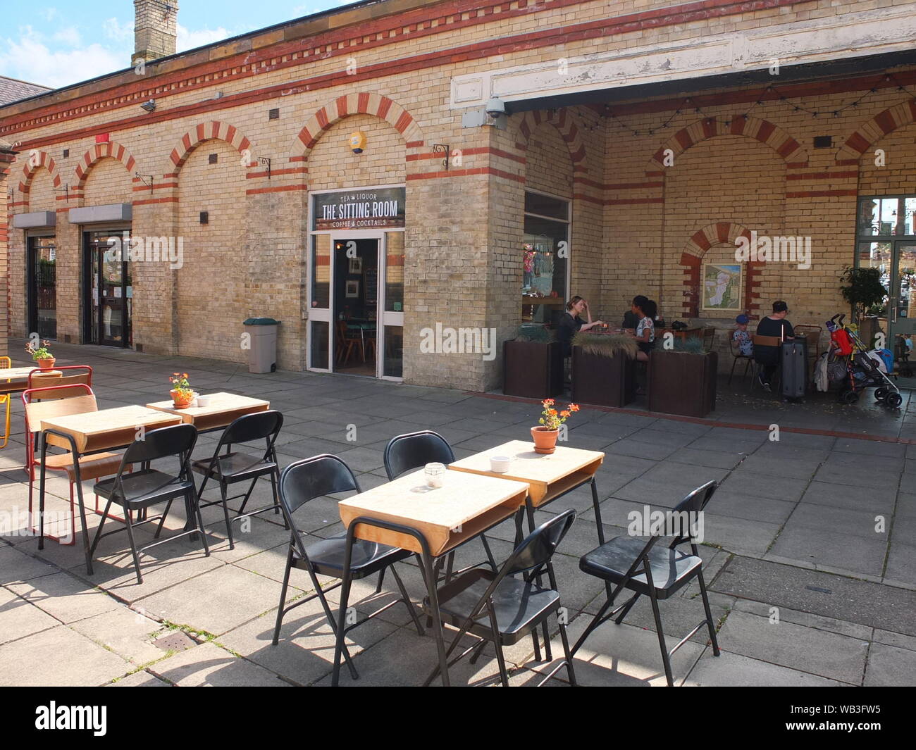 Exterior of the Station Buildings, Saltburn-by-the-Sea, North Yorkshire ...