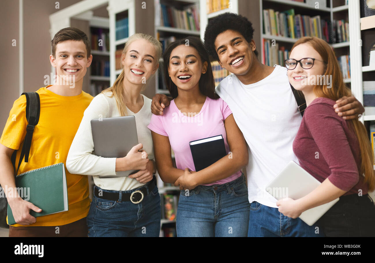 Studying together study room hi-res stock photography and images - Alamy