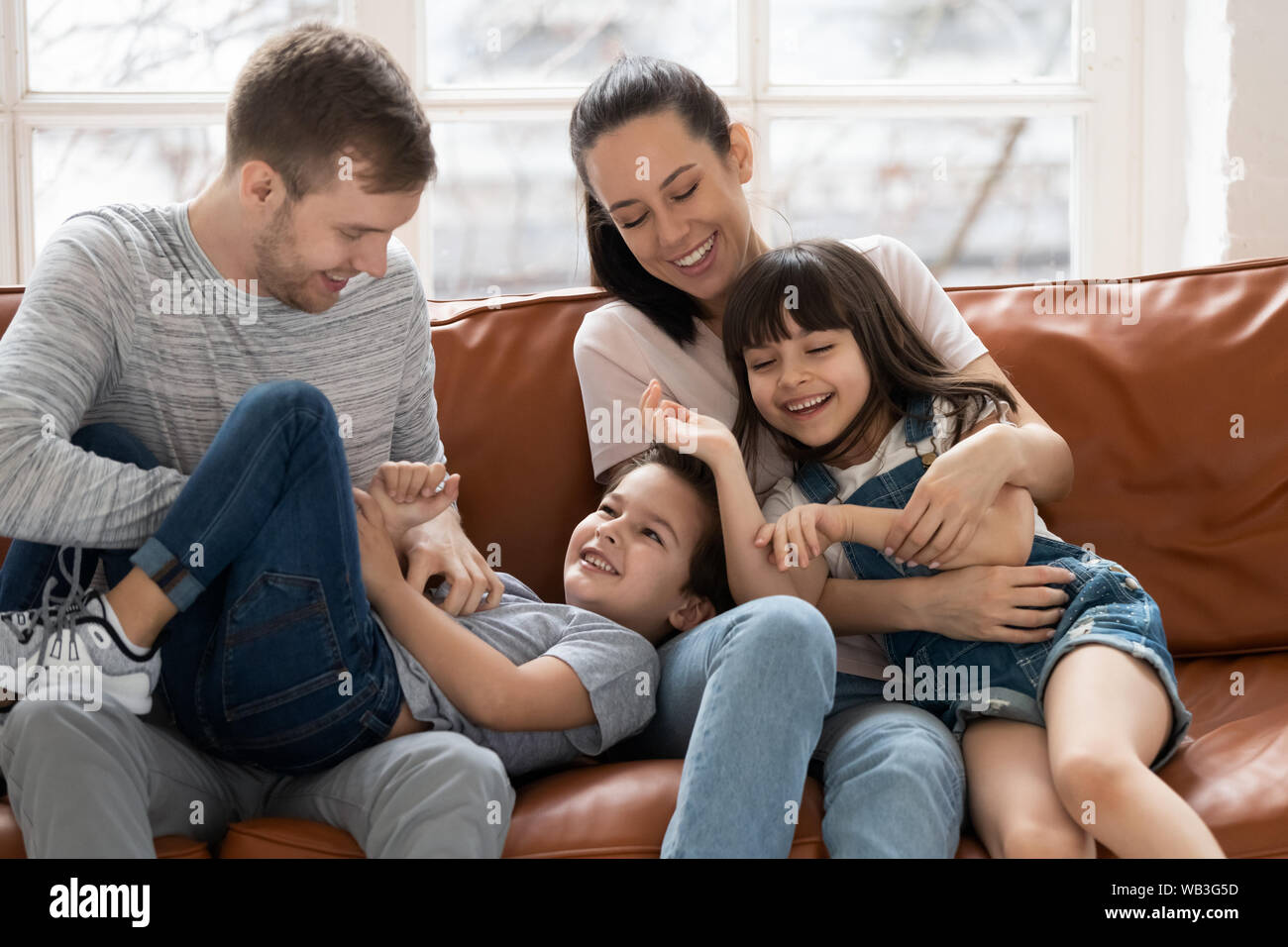 Ticklish man hi-res stock photography and images - Alamy