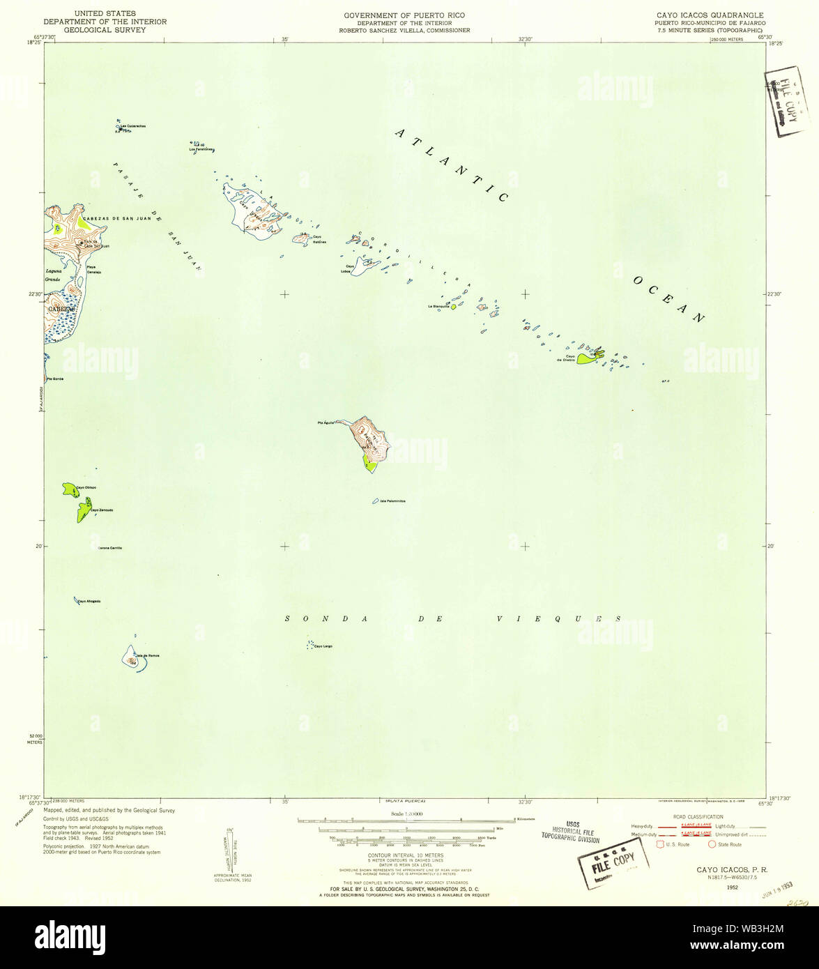 Cayo map hi-res stock photography and images - Alamy