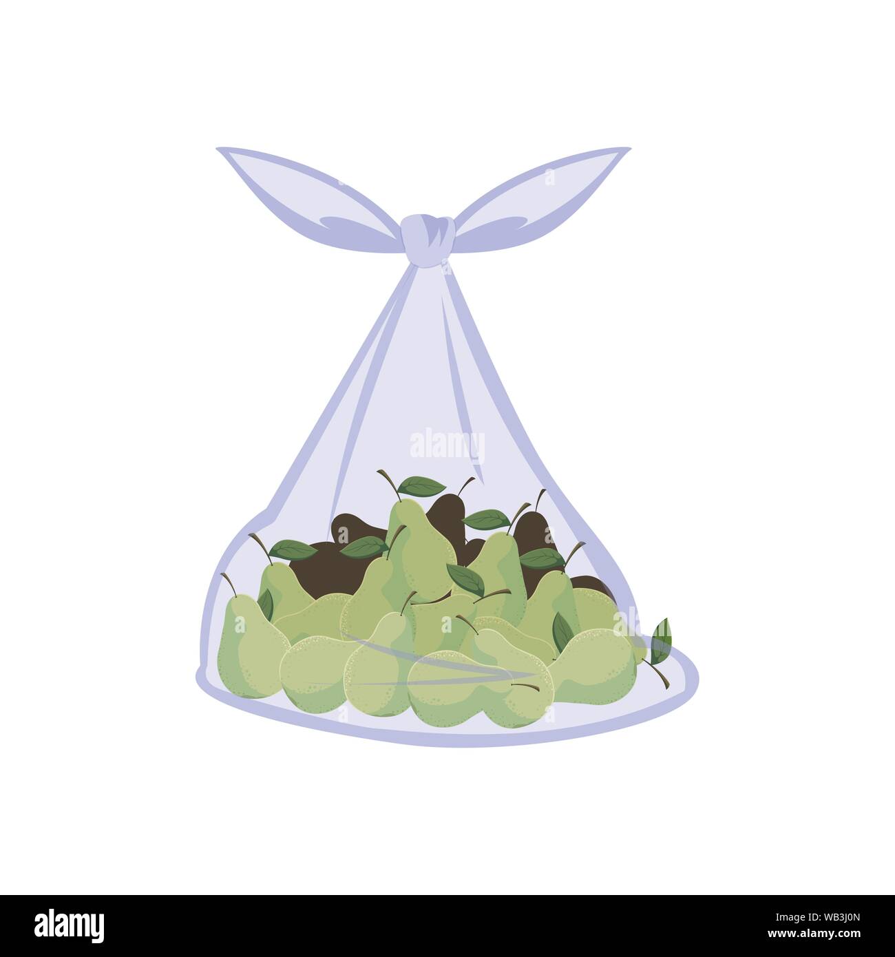 Plastic grocery bags environment Stock Vector Images - Alamy