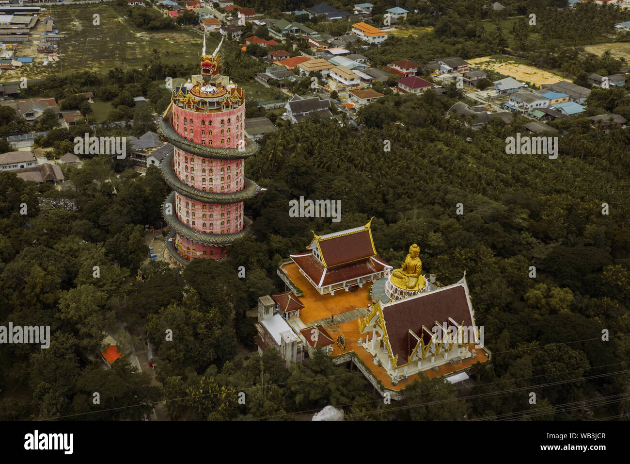 Wat Samphran, Dragon Temple, Bangkok, Thailand Stock Photo - Alamy