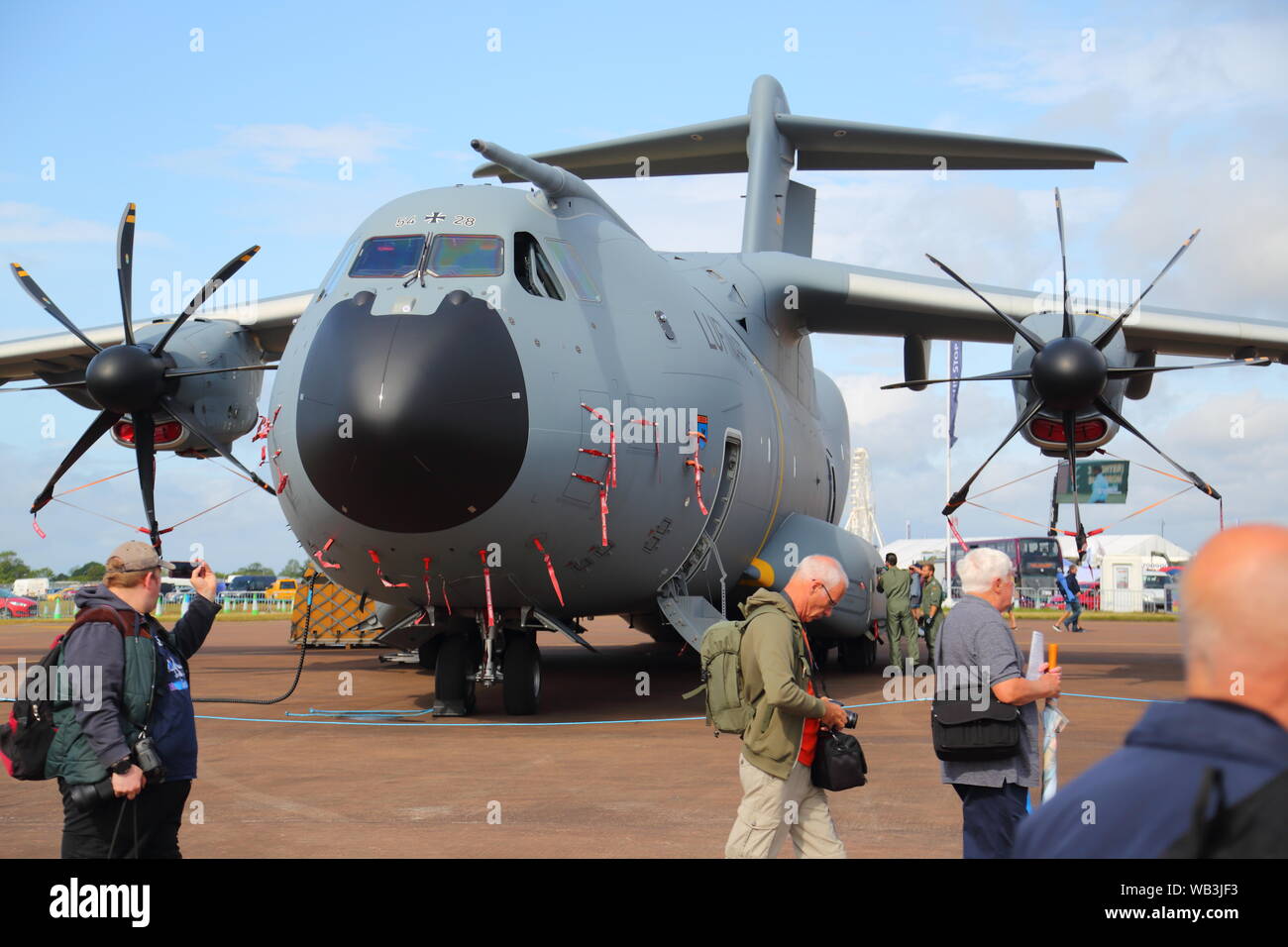 German Airbus A400M at RIAT 2019 at RAF Fairford, Gloucestershire, UK ...
