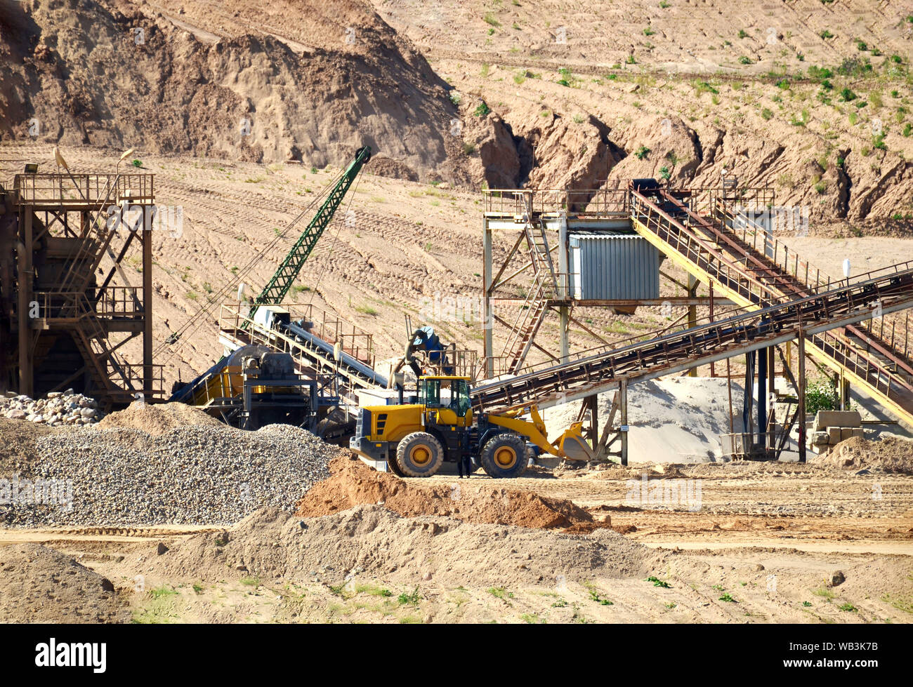 Heavy front-end loader or all-wheel bulldozer for mechanization of ...