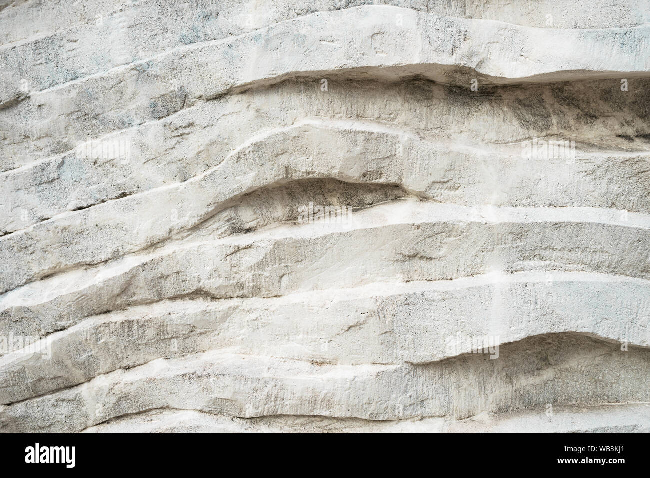 Close up beautiful white stone layers of marble background Stock Photo ...