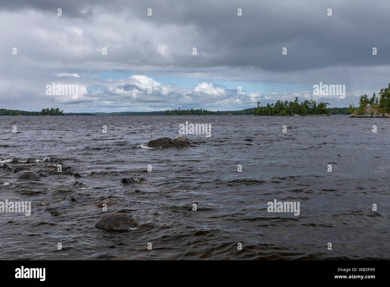Lake Vermilion Scenic Landscape Stock Photo - Alamy