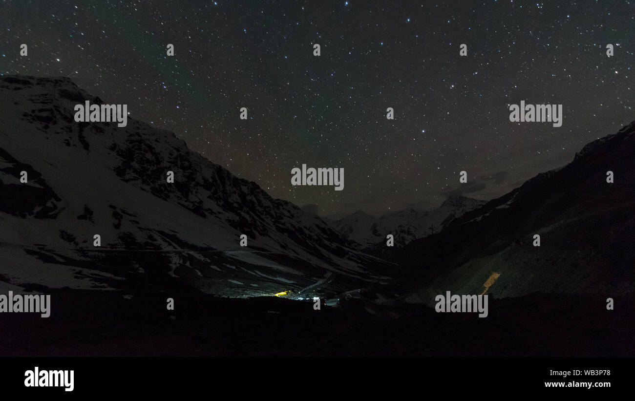 Photo of Dramatic Cloudy Night in Ladakh Stock Photo - Alamy