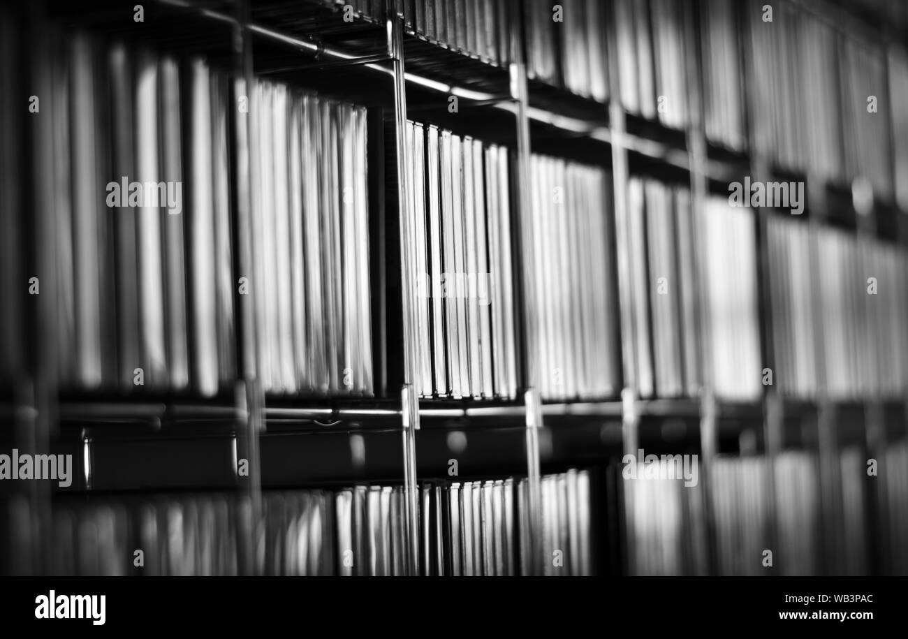 a large collection of music CDs Stock Photo - Alamy
