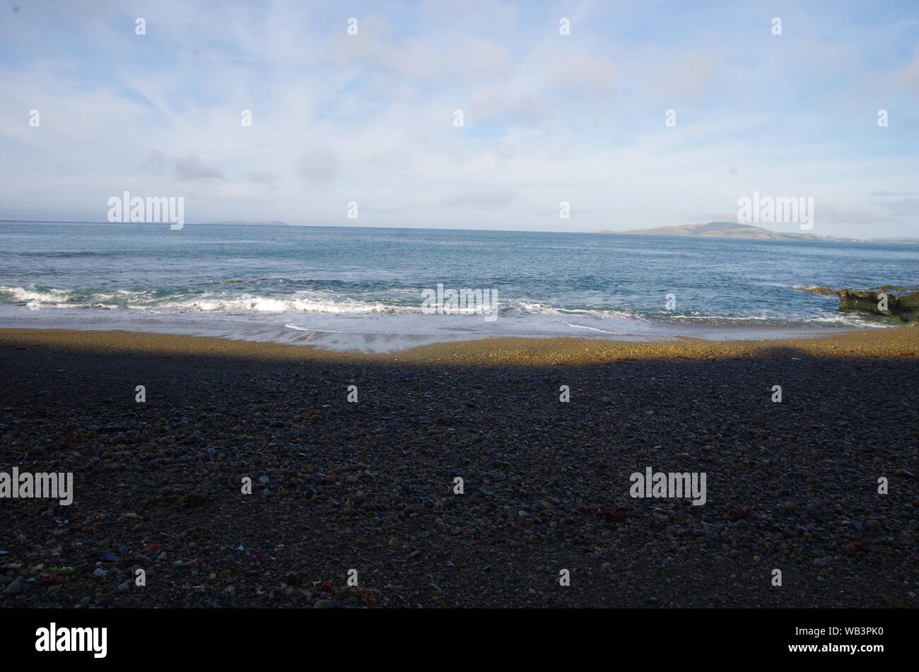 Te Araroa Trail. Colac Bay. Southland. South Island. New Zealand Stock ...