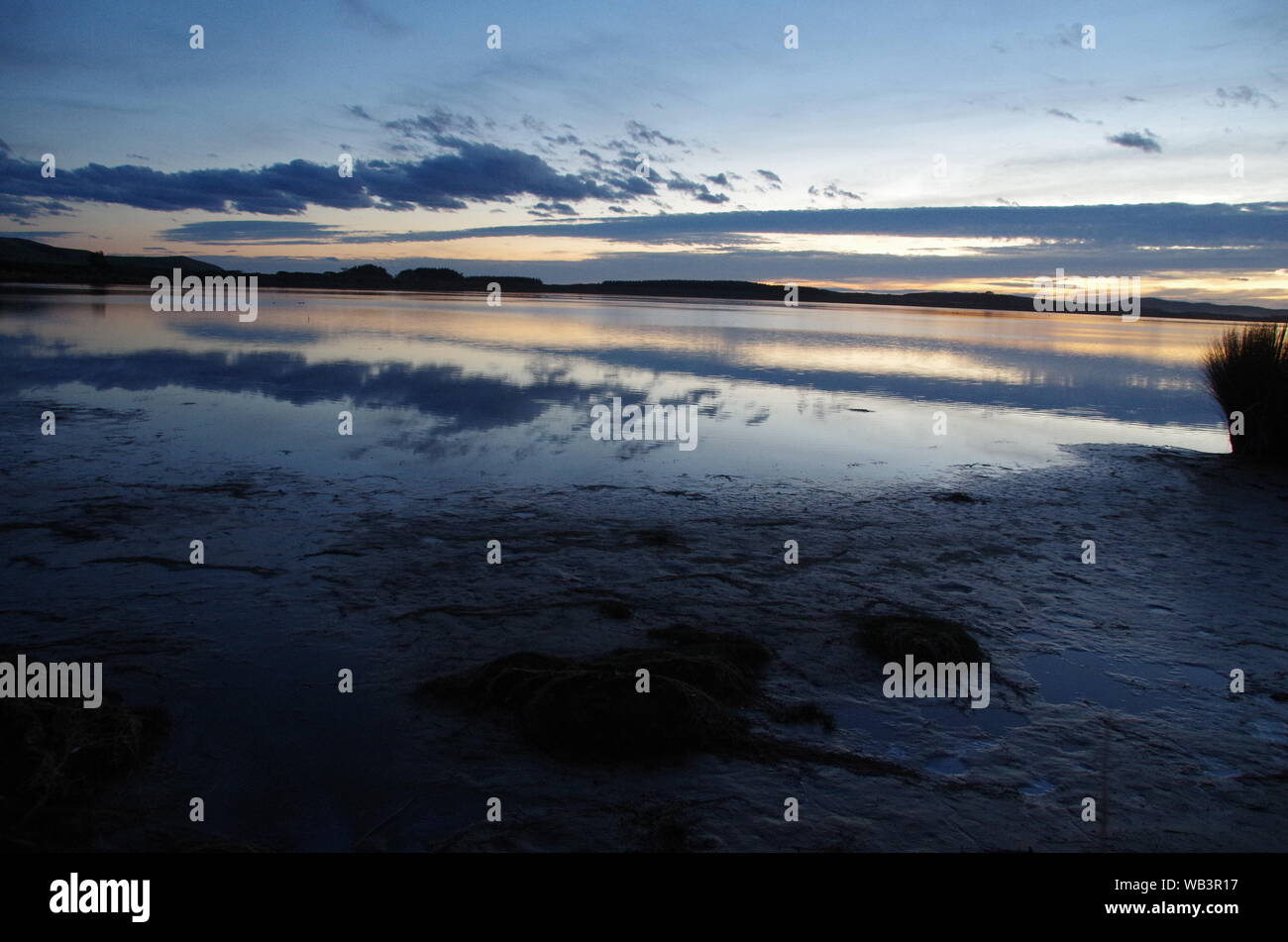 Lake George. Te Araroa Trail. Colac Bay. Southland. South Island. New ...