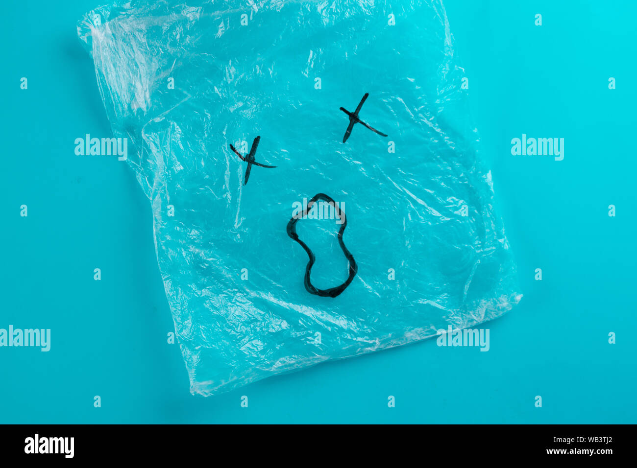 Bag monster plastic hi-res stock photography and images - Alamy