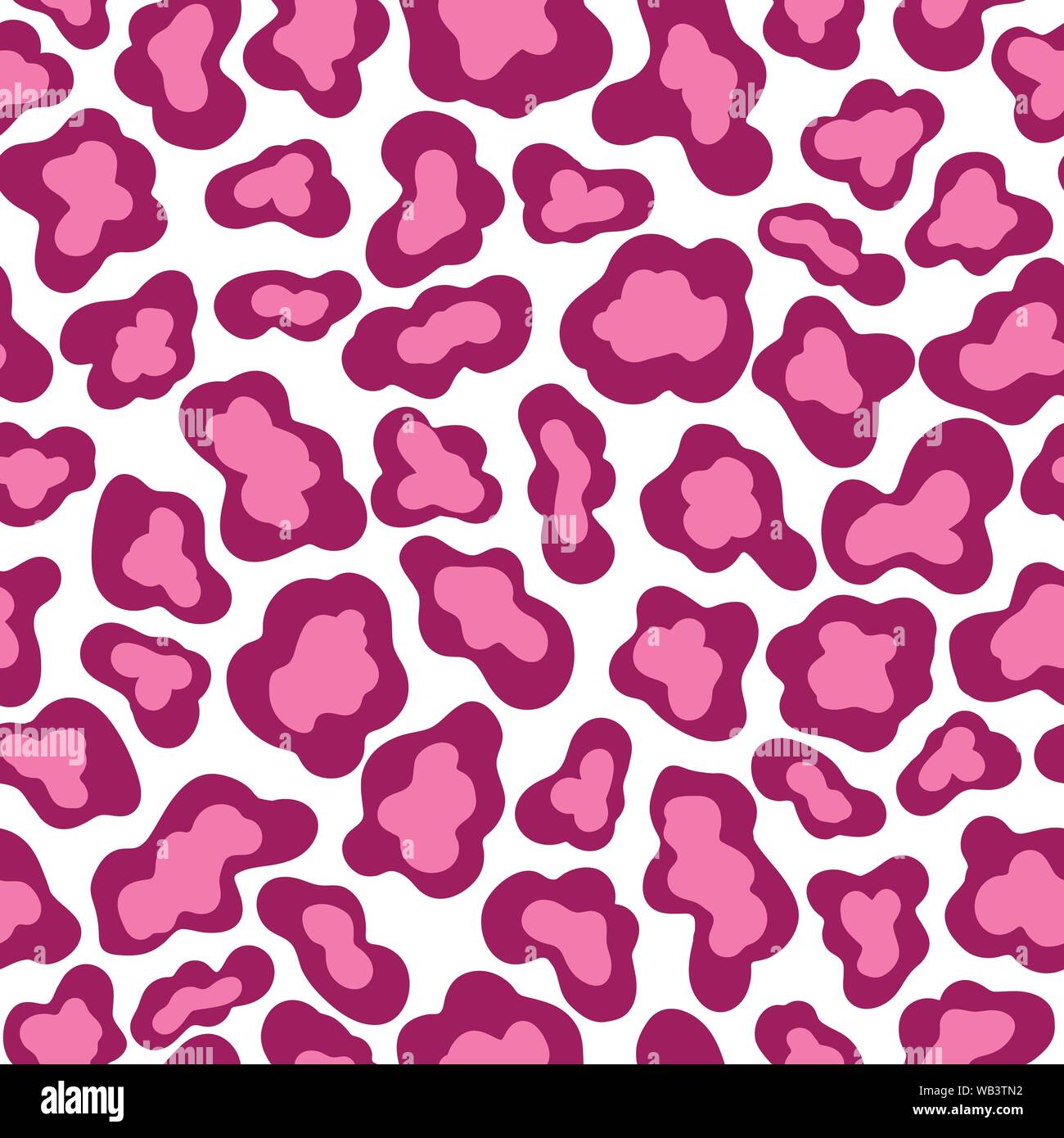 Pink colored vector leopard seamless pattern Stock Vector Image & Art ...