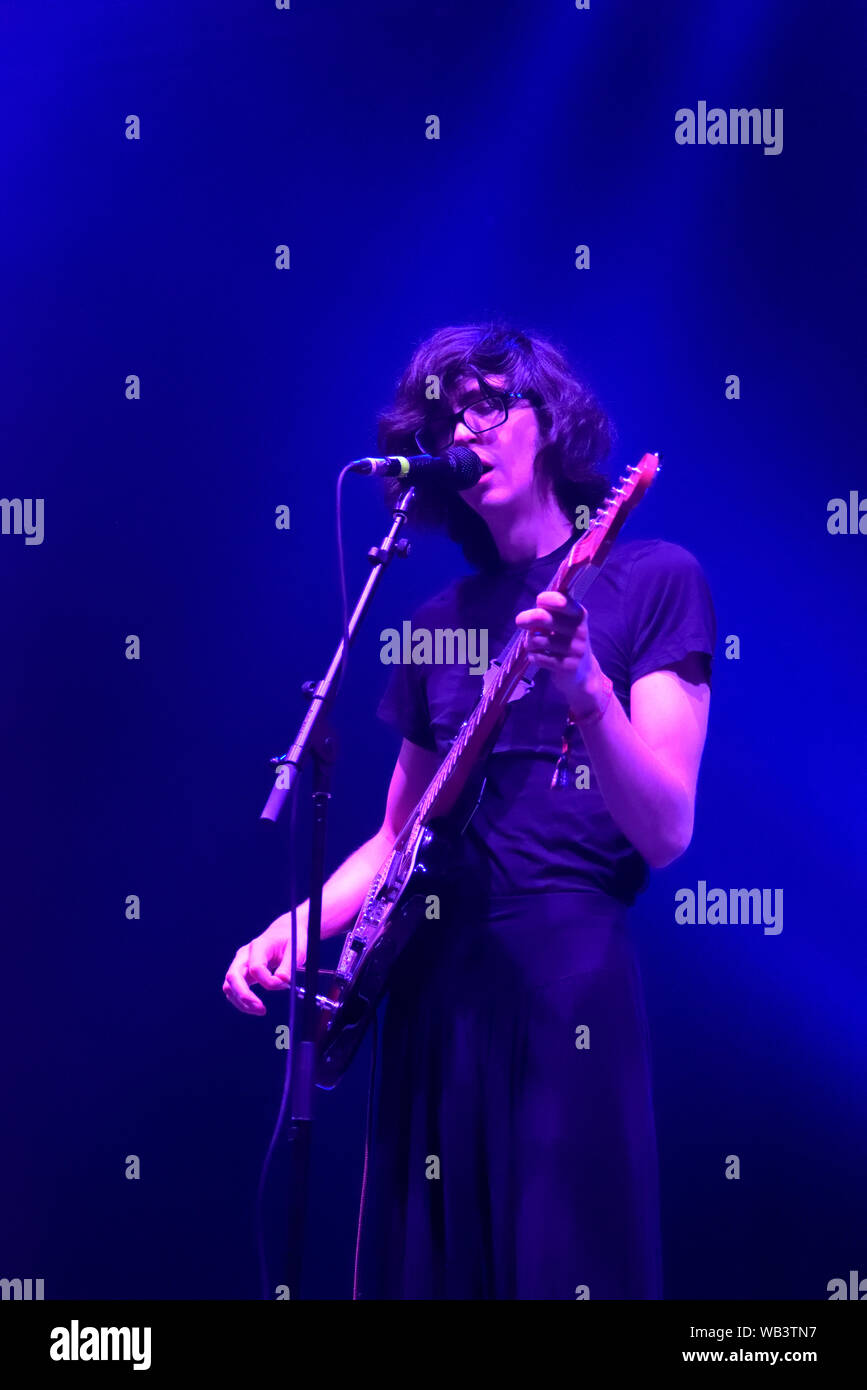 Car Seat Headrest at Green Man Festival 2019 Stock Photo - Alamy