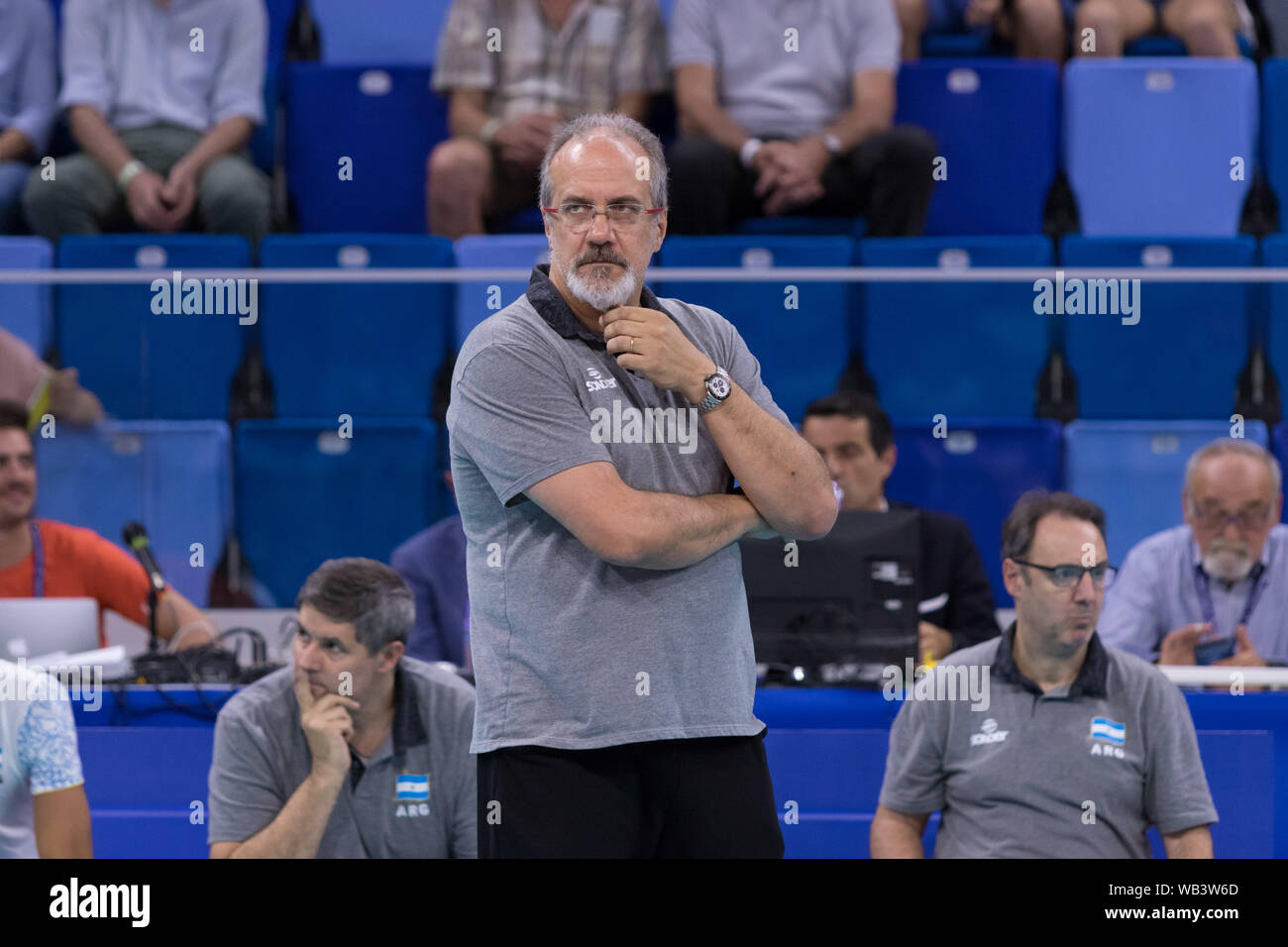 COACH MARCELO MENDEZ (ARGENTINA) during Nations League Men - Argentina ...