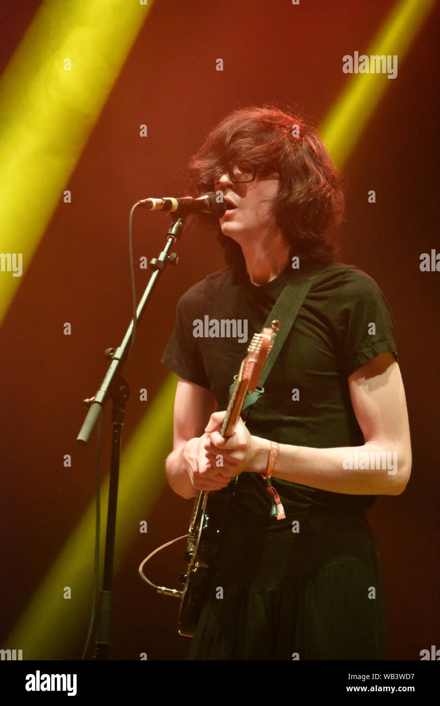 Car Seat Headrest at Green Man Festival 2019 Stock Photo - Alamy