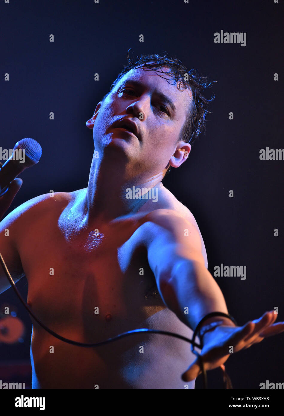 Pigs Pigs Pigs Pigs Pigs Pigs Pigs (Matt Baty pictured) at Green Man ...