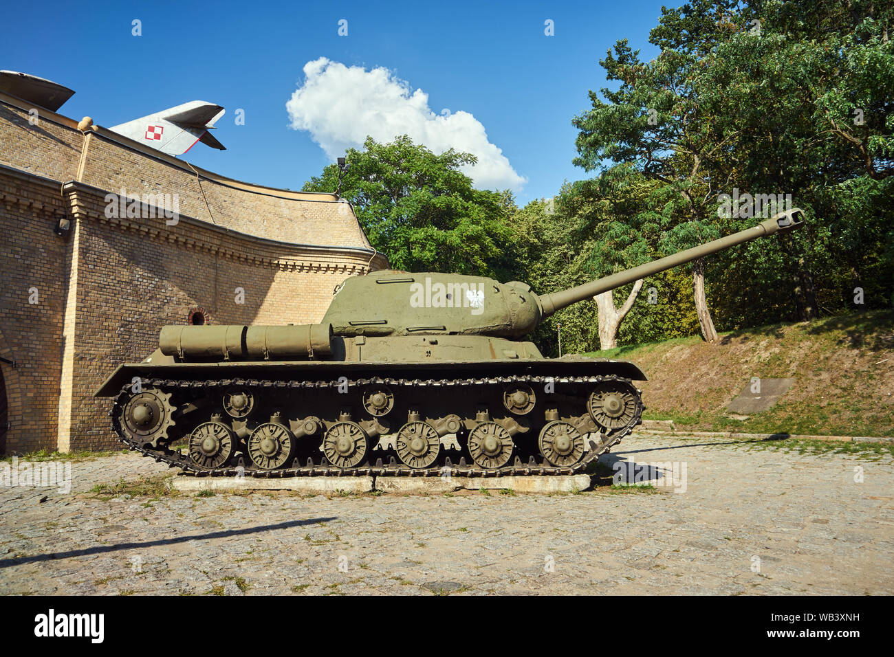 Soviet T-34 medium tank from World War II in the museum Stock Photo - Alamy