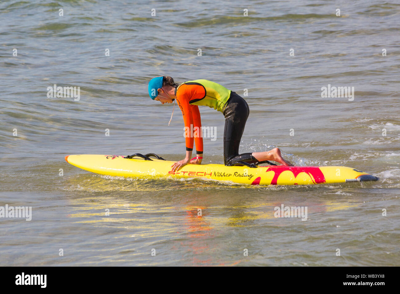 Rescue paddleboard hi-res stock photography and images - Alamy