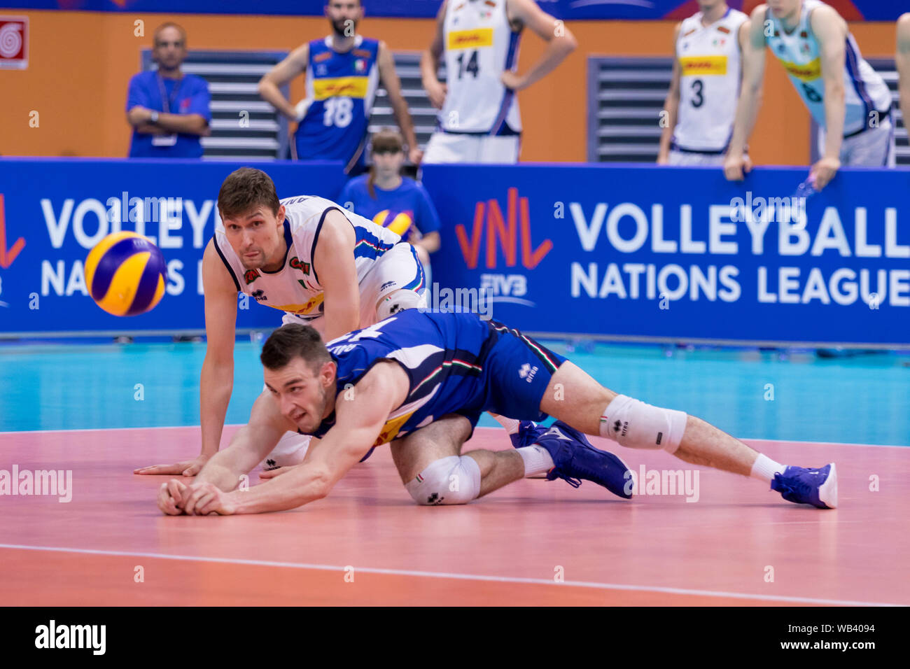 FABIO BALASO AND OLEG ANTONOV during Nations League Men - Italy Vs ...