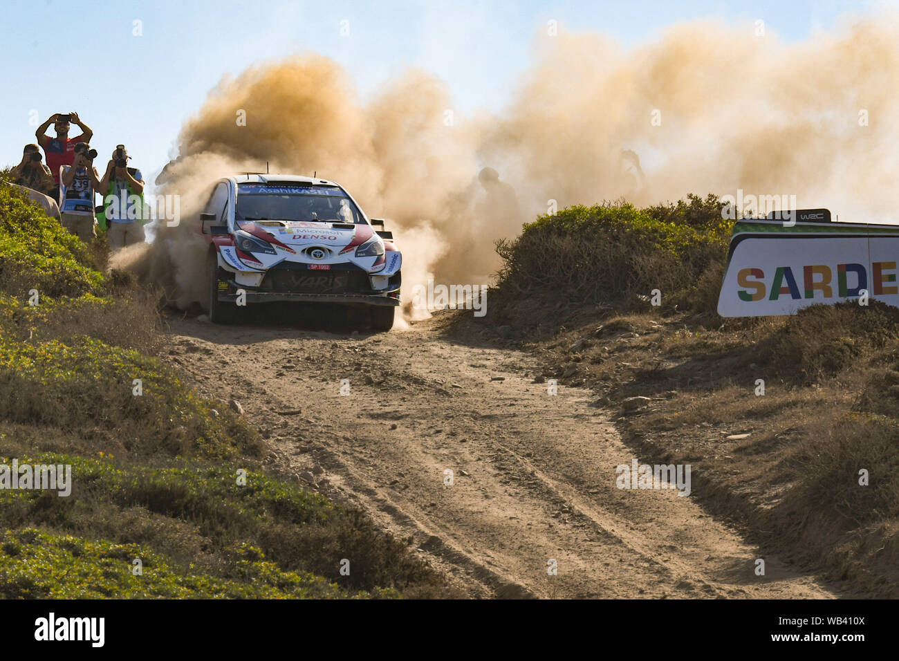 JUHO HANNINEN, ON TOYOTA YARIS WRC PLUS, ALLA PROVA SPECIALE 17 during ...