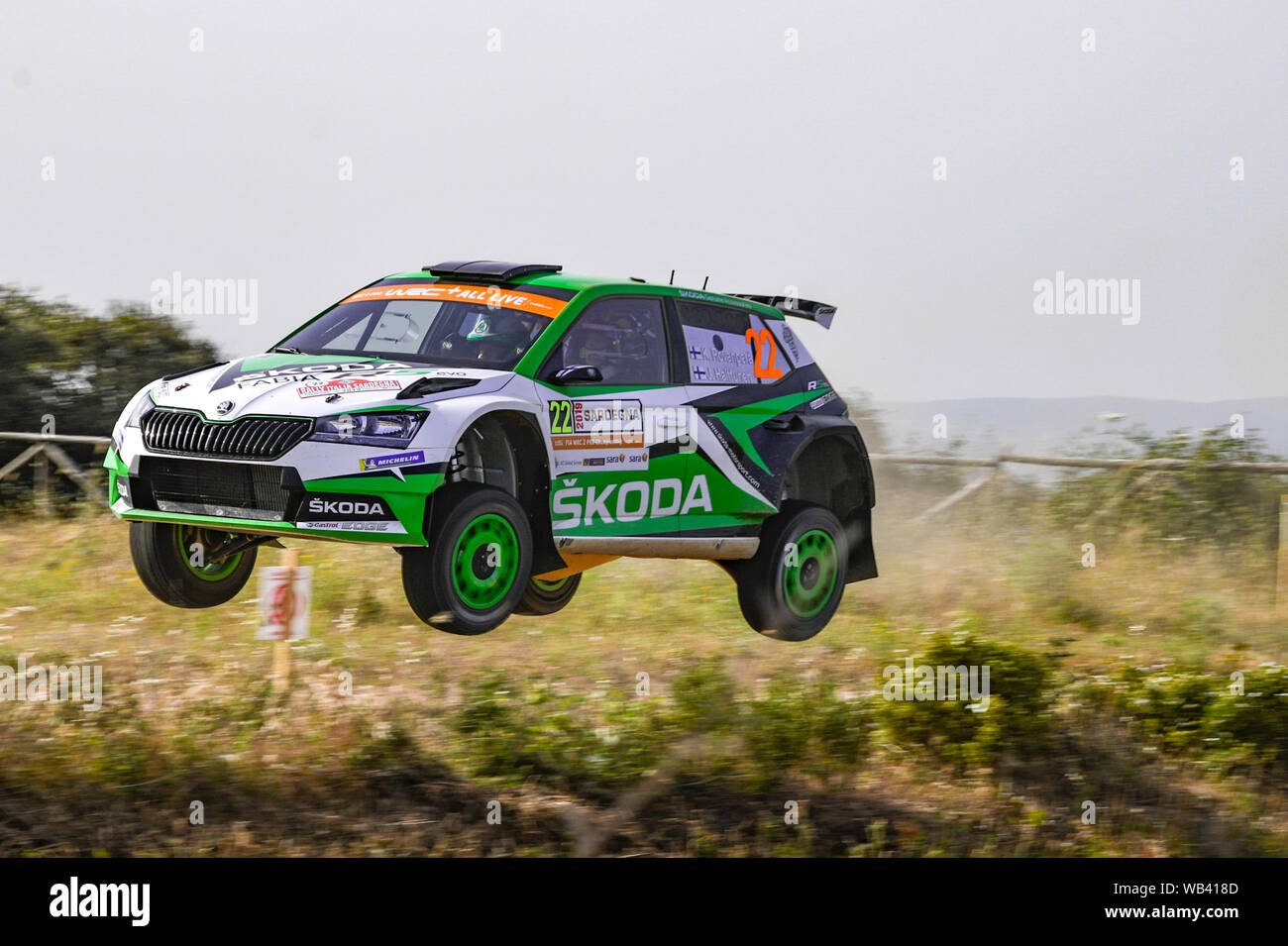 IL DICIOTTENNE KALLE ROVAMPERA, WITH LA SKORA FABIA R5 UFFICIALE, AL ...