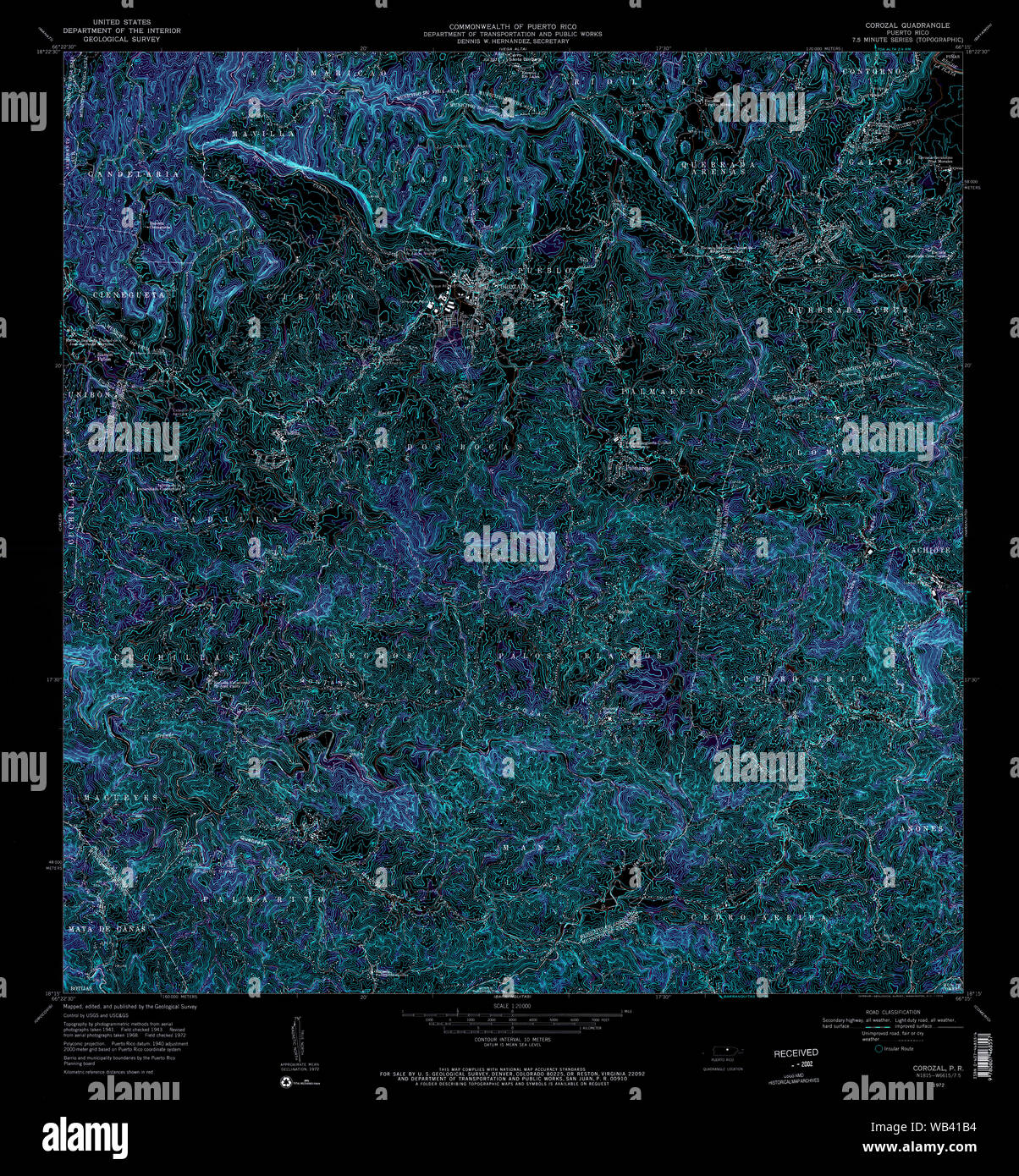Map of corozal hi-res stock photography and images - Alamy