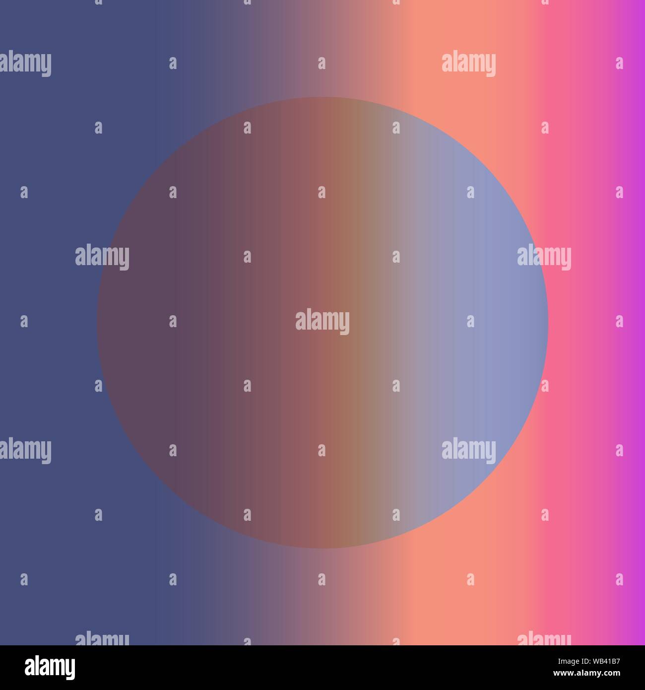 Abstract background illustration. Square and circle with gradient ...